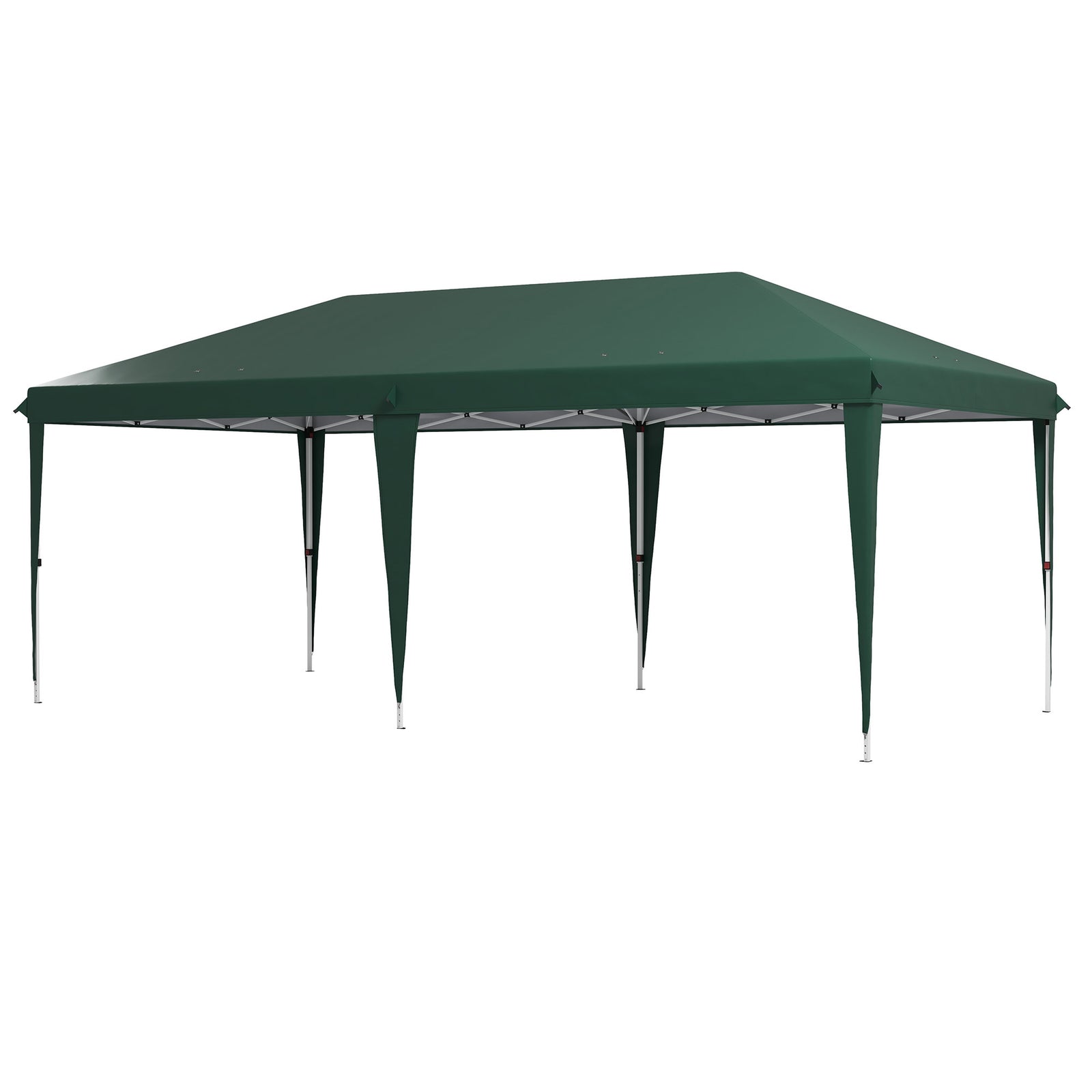 Outsunny Preklopni Gazebo 6x3 m Suncobran s 3 Podesive Visine Ant UV ...