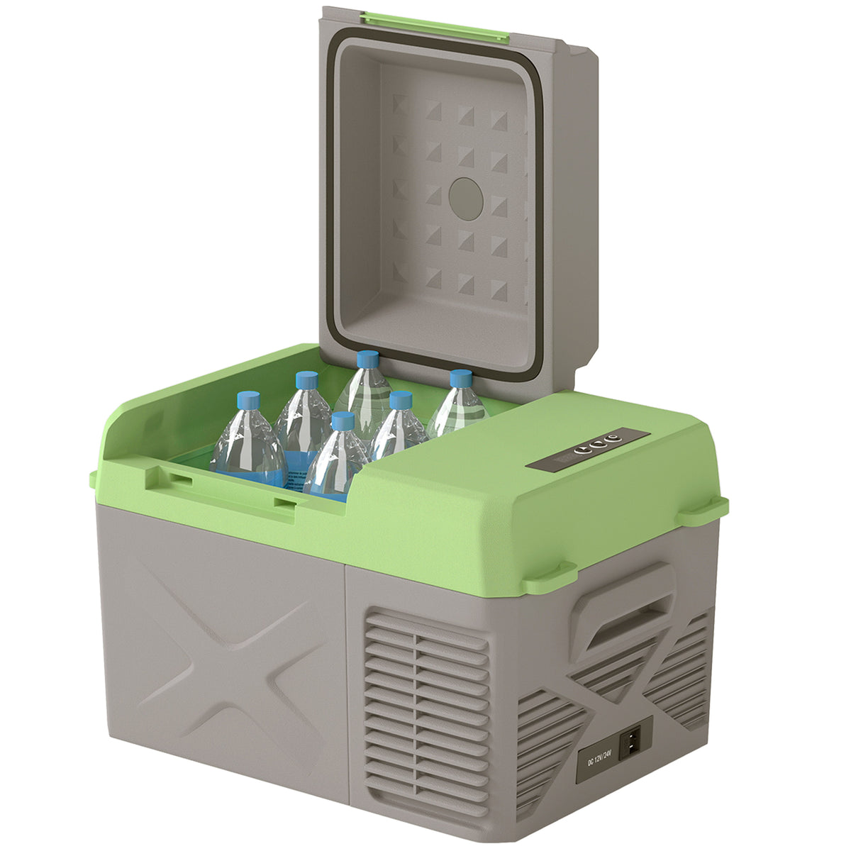 Outsunny 12 Liter Compressor Cooler Box Electric Cooler Box with ...
